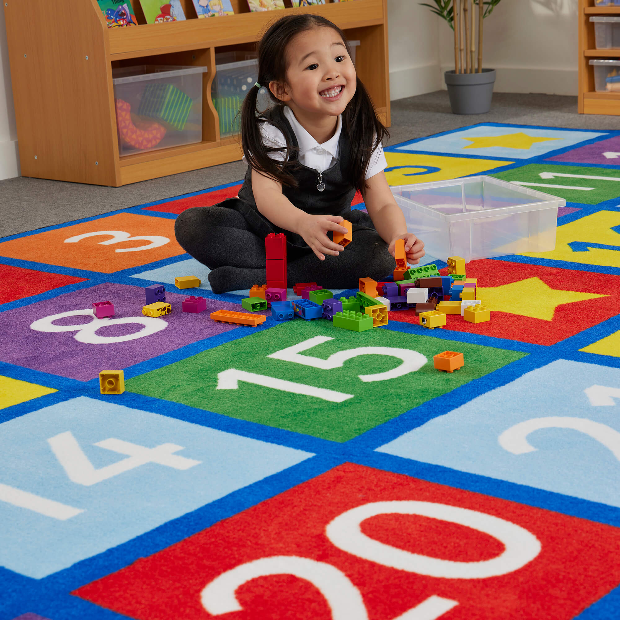 Large Numbers Learning Rug | Profile Education